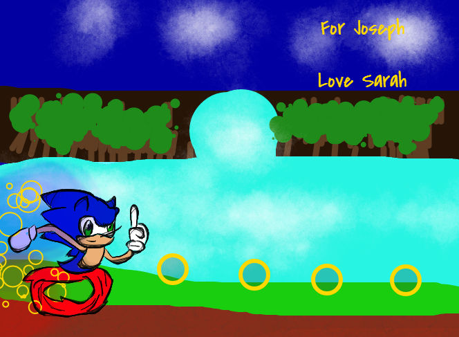 Sonic the hedgehog for my sonic geek by Bountywolf on DeviantArt