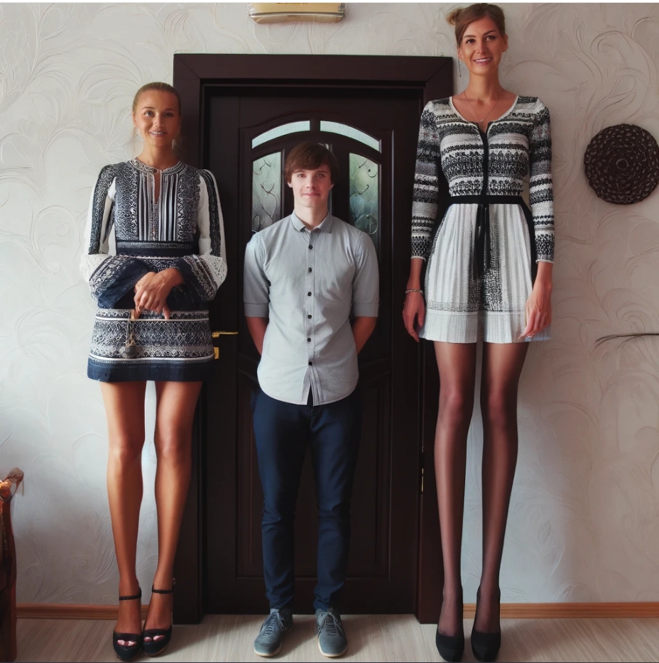 Incredibly Tall Aunts By Ernie111 On Deviantart