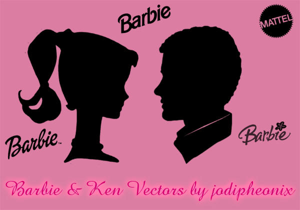 Barbie and Ken Vector Brushes by jodipheonix on DeviantArt