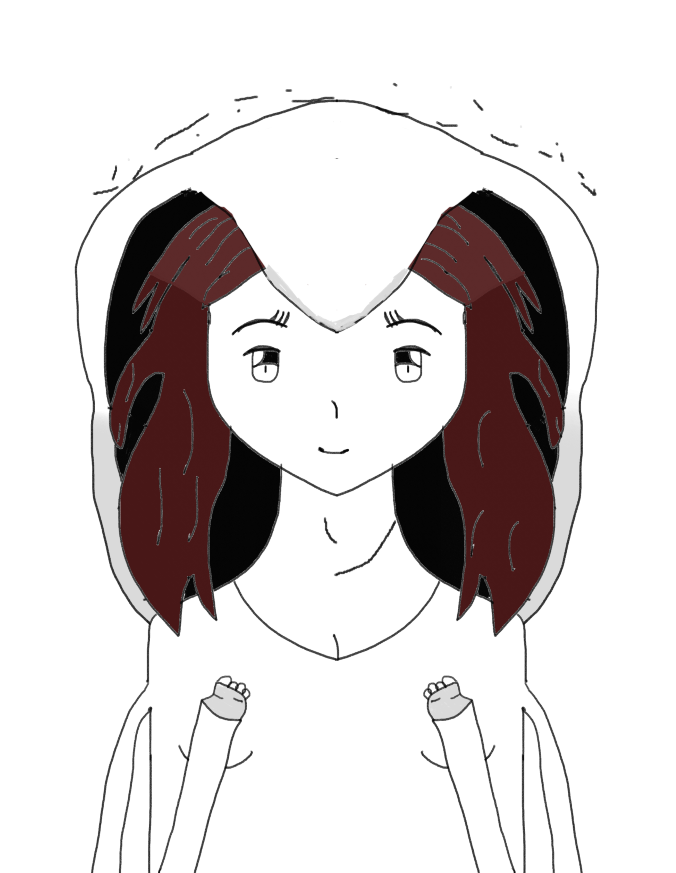 Hooded Girl by GamerBoi500 on DeviantArt