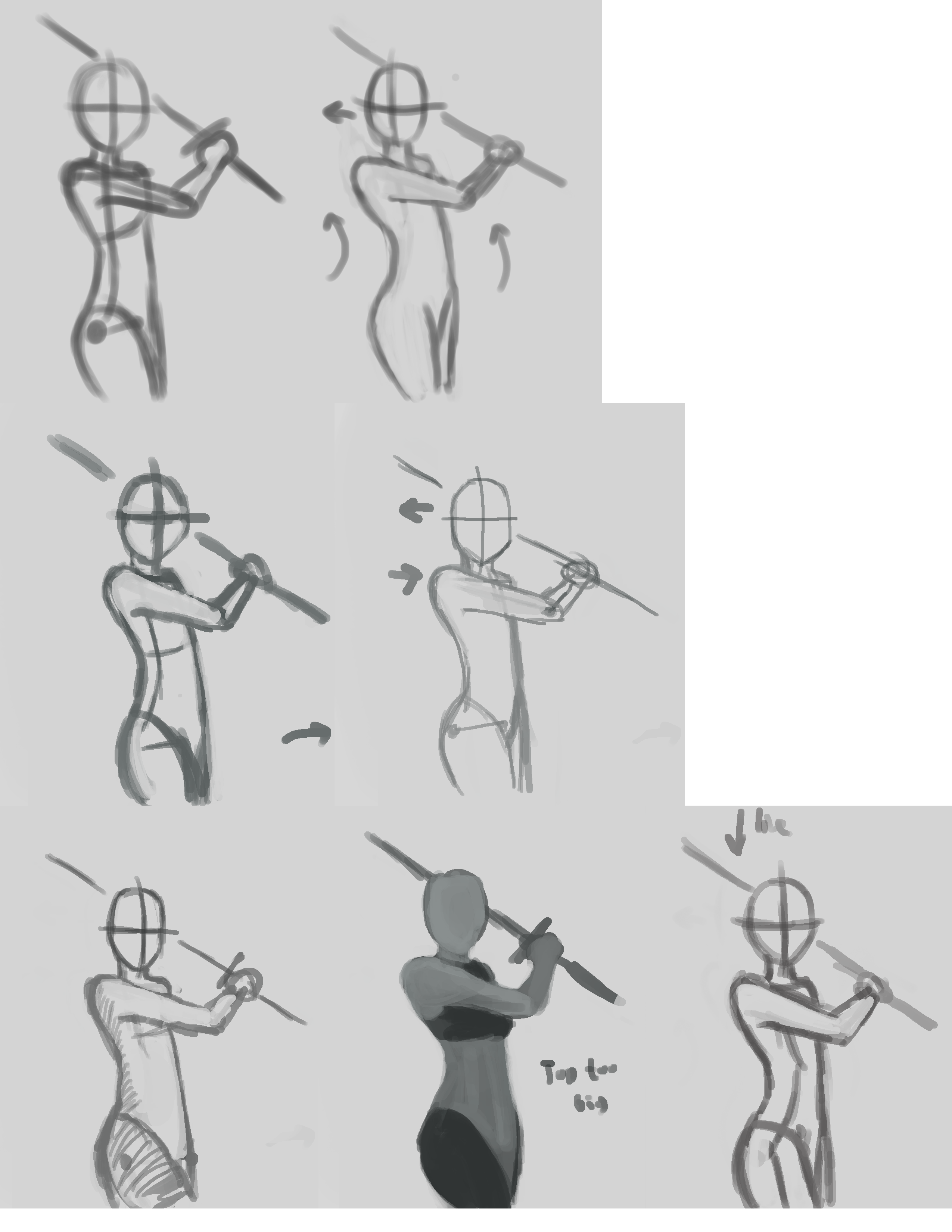 Speedpaint Day 37 Pose Project 3 by sH4ngrI-l4 on DeviantArt