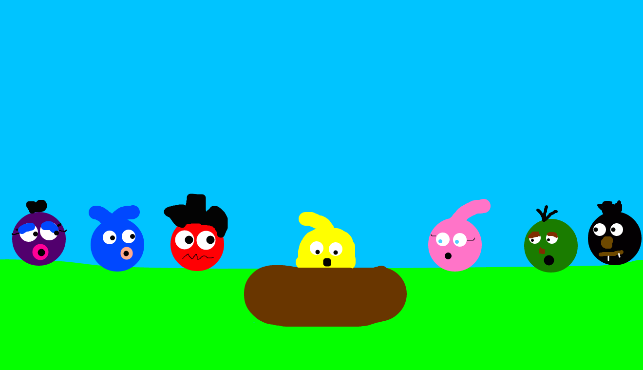 Locoroco mud trouble by CuteYoshiLover on DeviantArt
