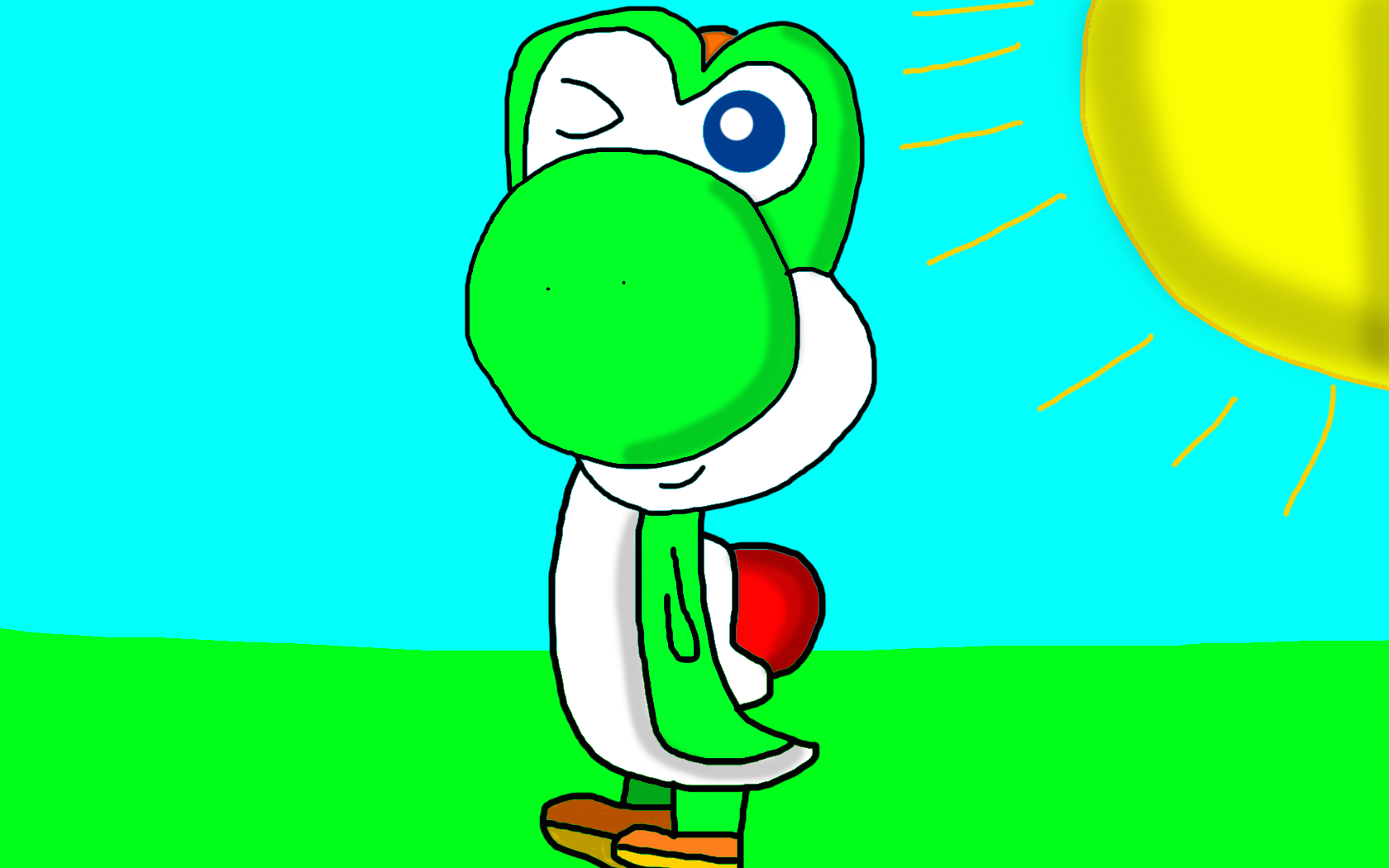 Yoshi The 1st mascot! by CuteYoshiLover on DeviantArt