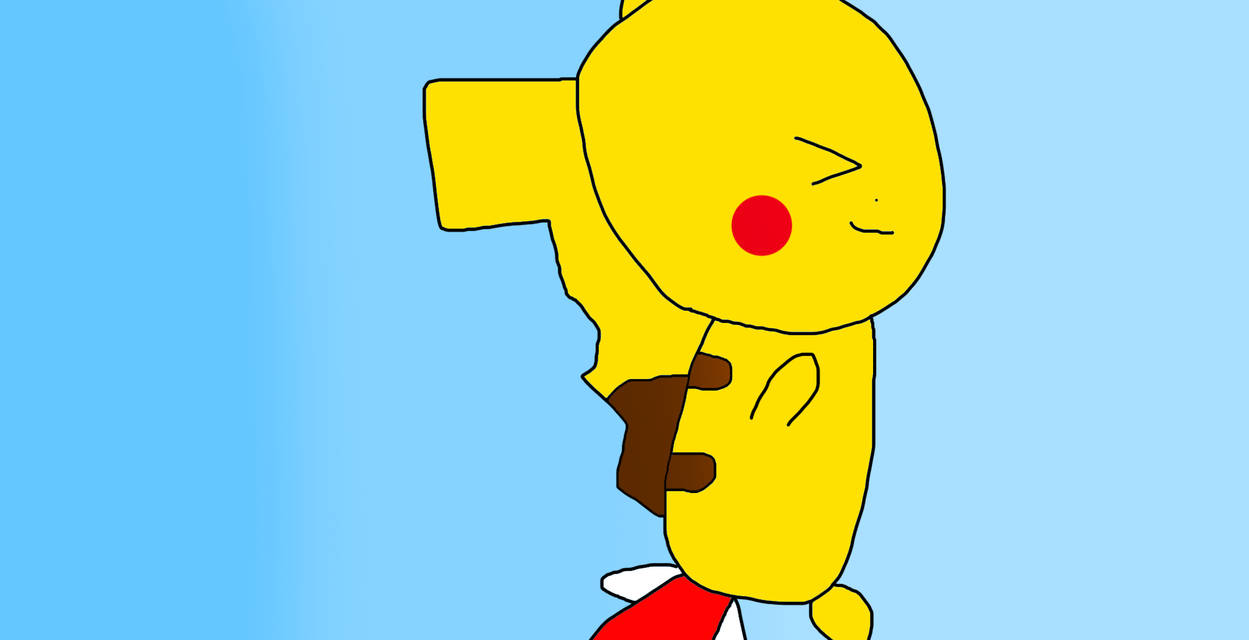 Pika butt by CuteYoshiLover on DeviantArt