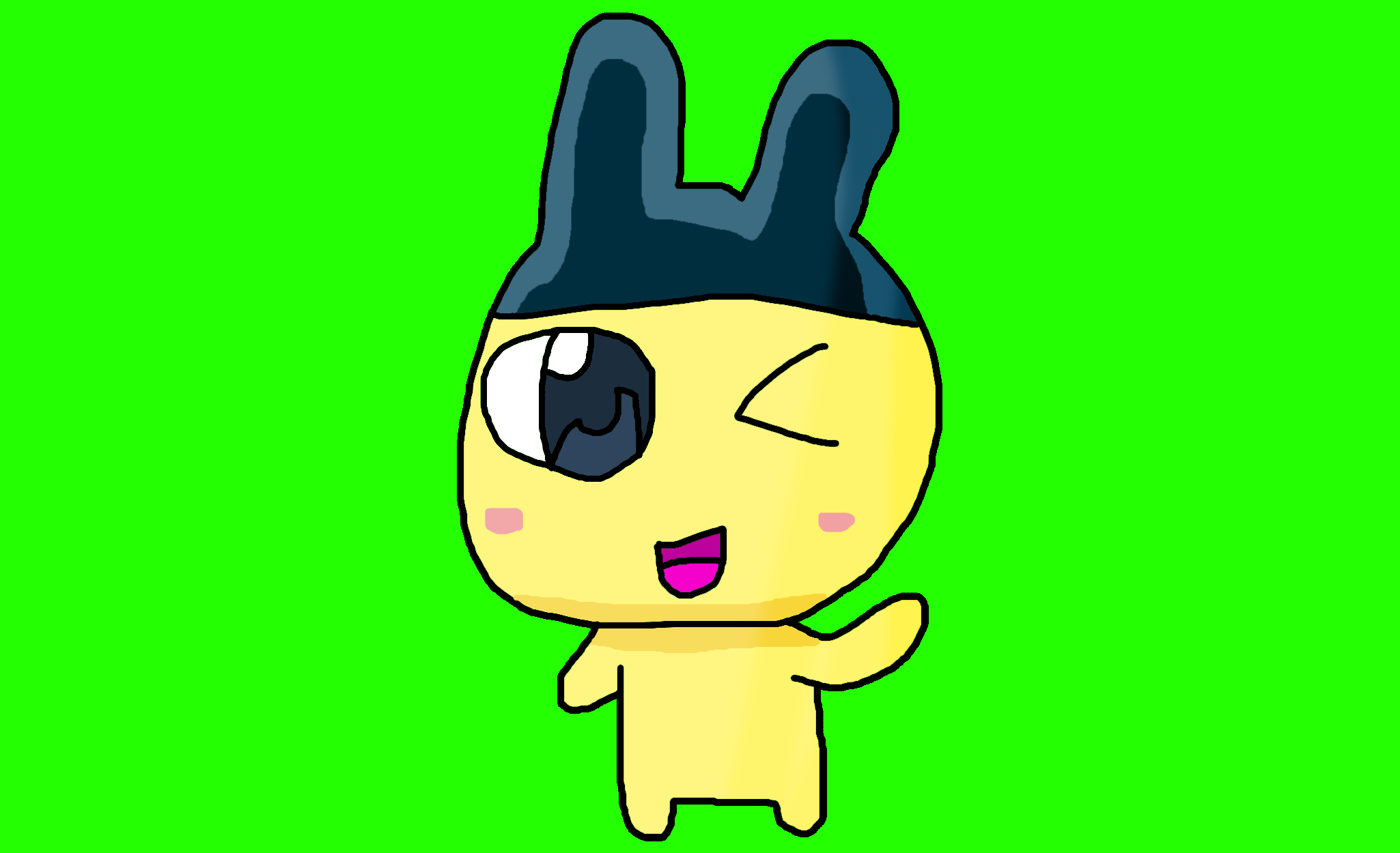 Mametchi the mascot by CuteYoshiLover on DeviantArt
