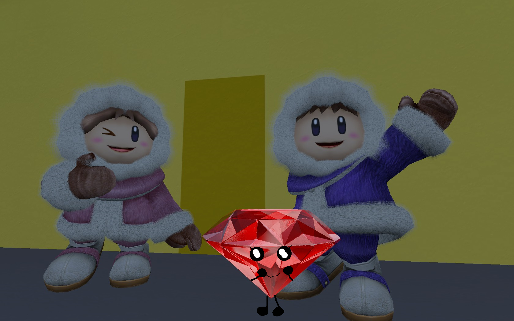 Ruby and the ice climbers' house! by CuteYoshiLover on DeviantArt