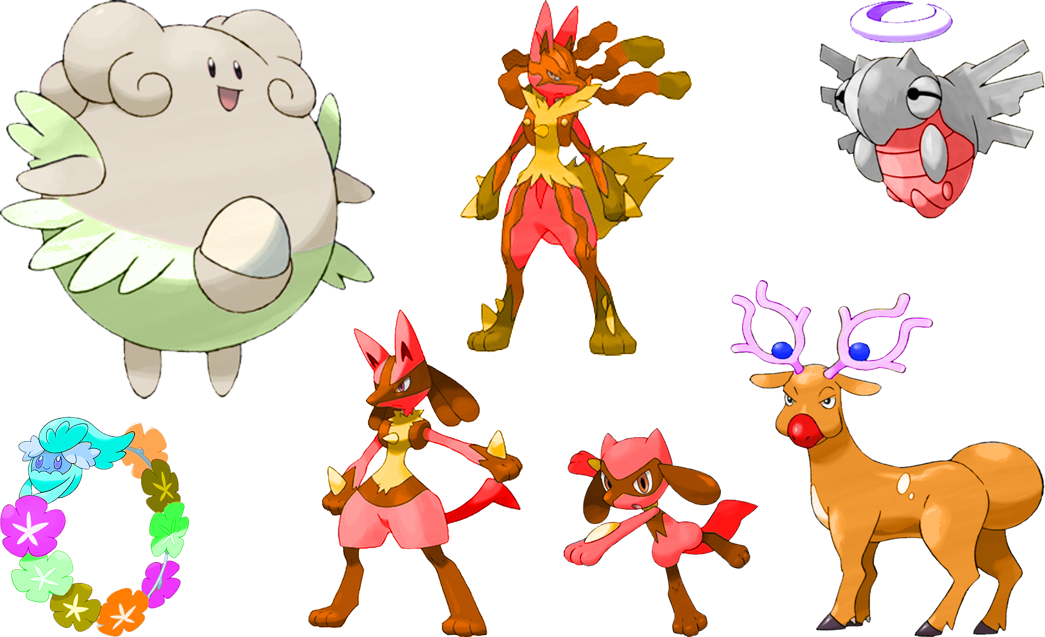 Pokemon shiny improvements 8 by CuteYoshiLover on DeviantArt