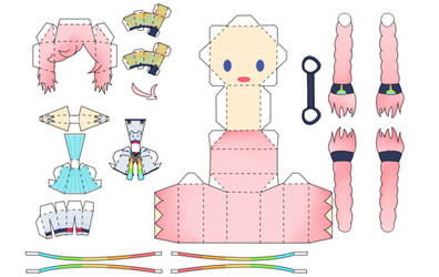 Vocaloids on Vocaloid-PaperCrafts - DeviantArt
