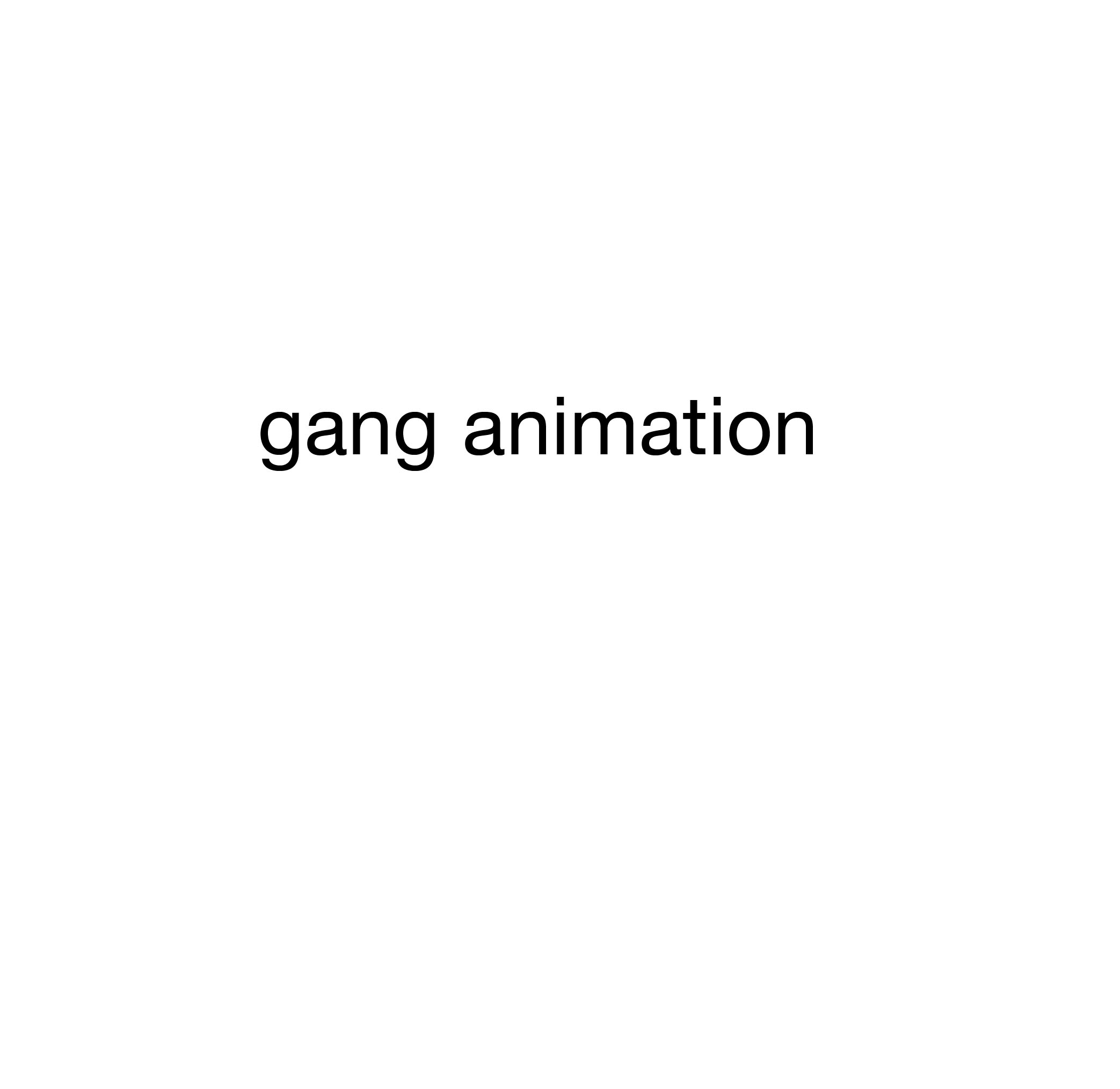 Typography gang animation by Electric-Jellyfish on DeviantArt