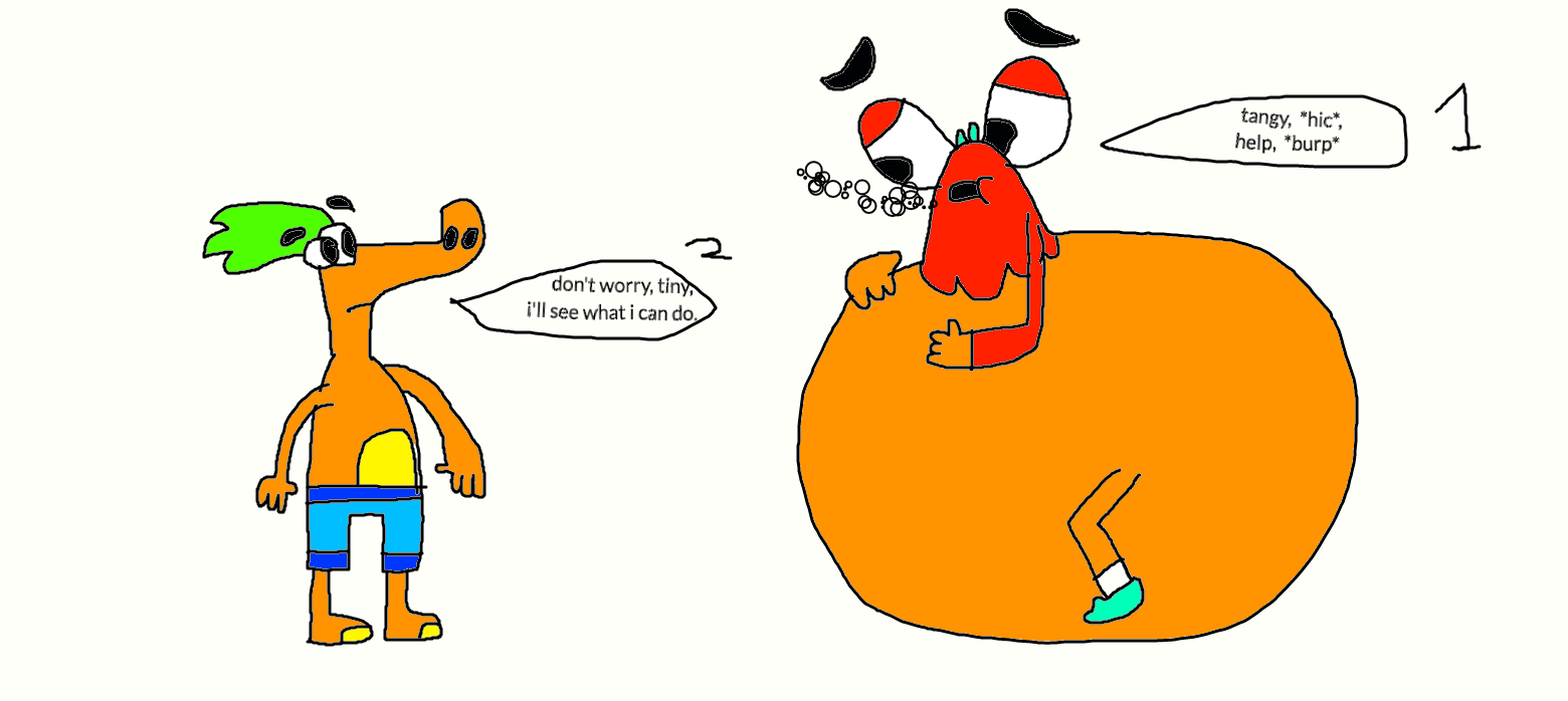 tangy will send help, tiny by jwilli3642 on DeviantArt