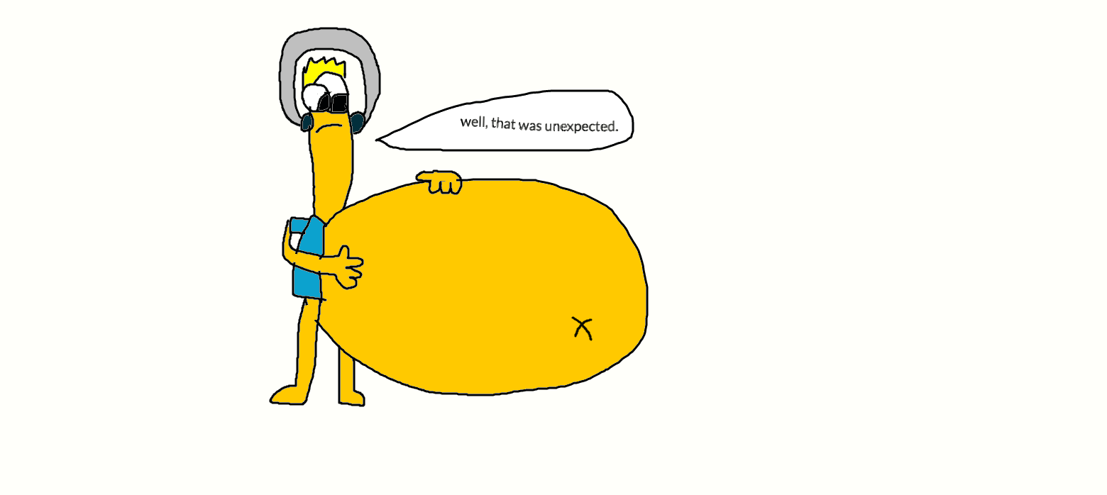 nathan unexpectedly got his big belly by jwilli3642 on DeviantArt