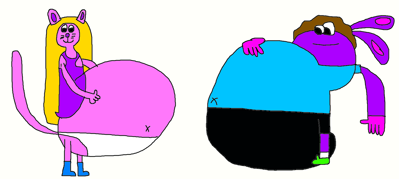 big belly with an adorable cat by jwilli3642 on DeviantArt