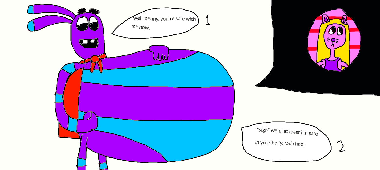 Vore Pennys Safe In Rad Chads Belly By Jwilli3642 On Deviantart