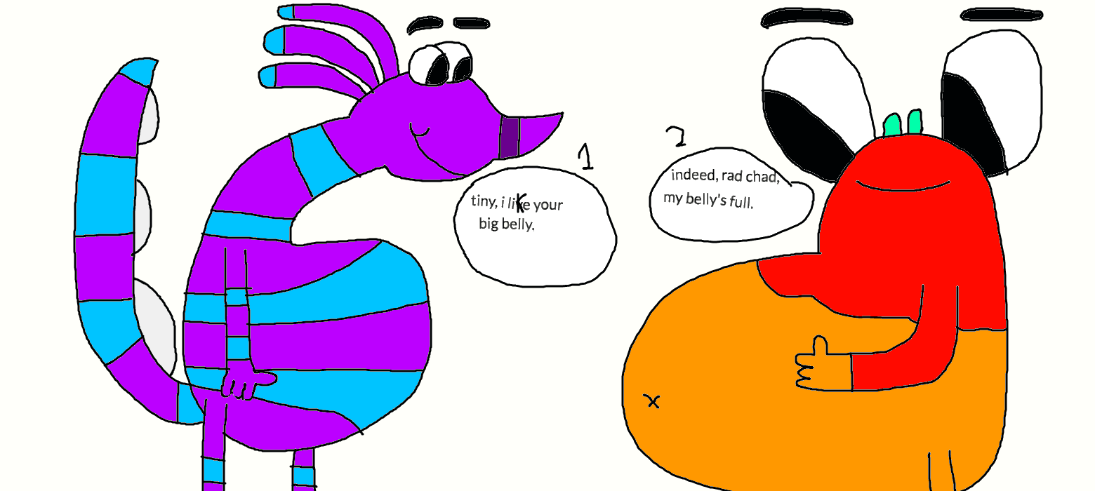rad chad likes tiny big belly by jwilli3642 on DeviantArt