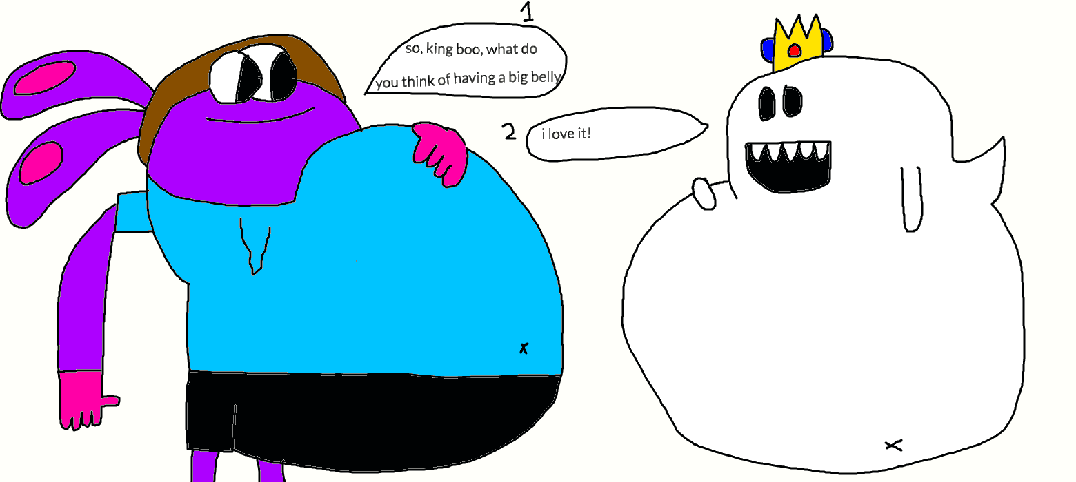 big bellies with the king by jwilli3642 on DeviantArt