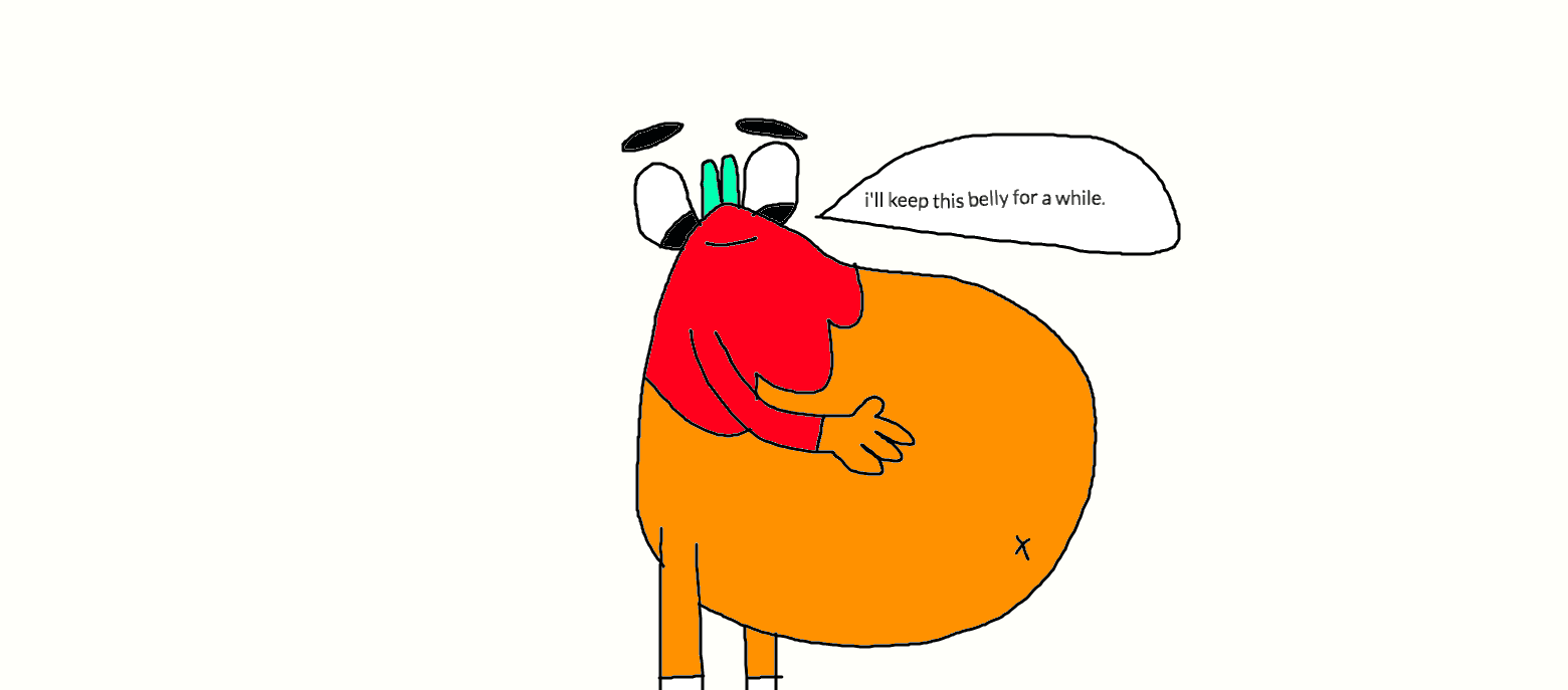 tiny and a big belly by jwilli3642 on DeviantArt