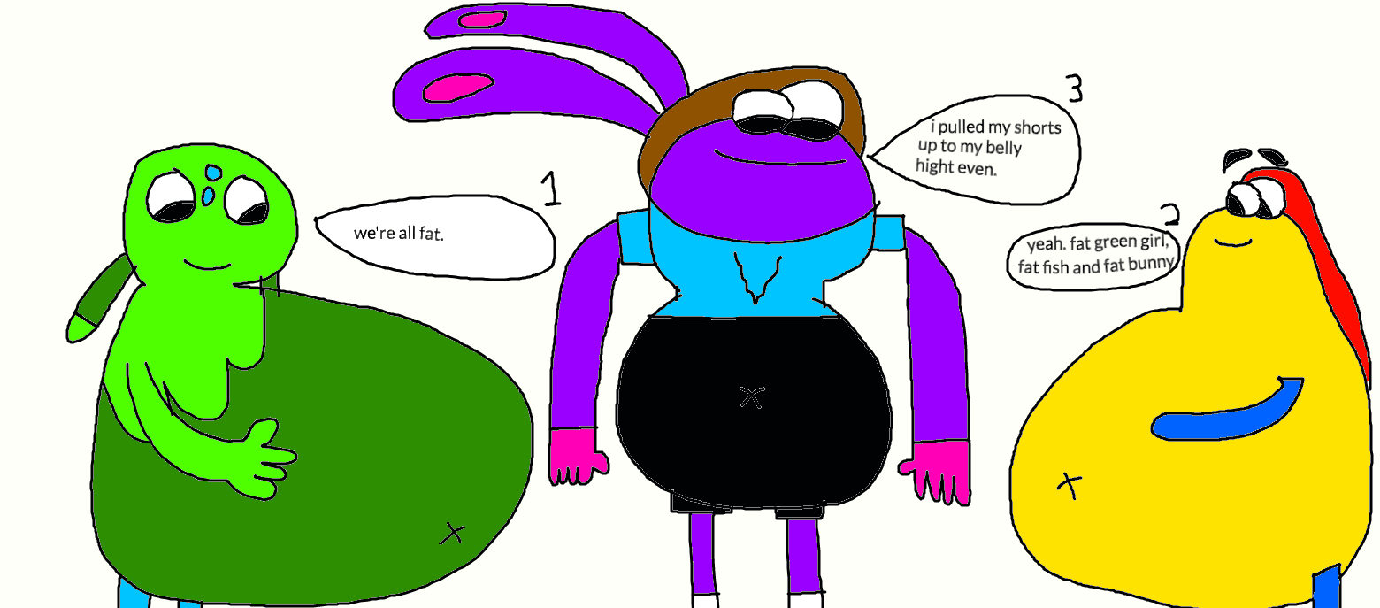 the fat friend trio by jwilli3642 on DeviantArt