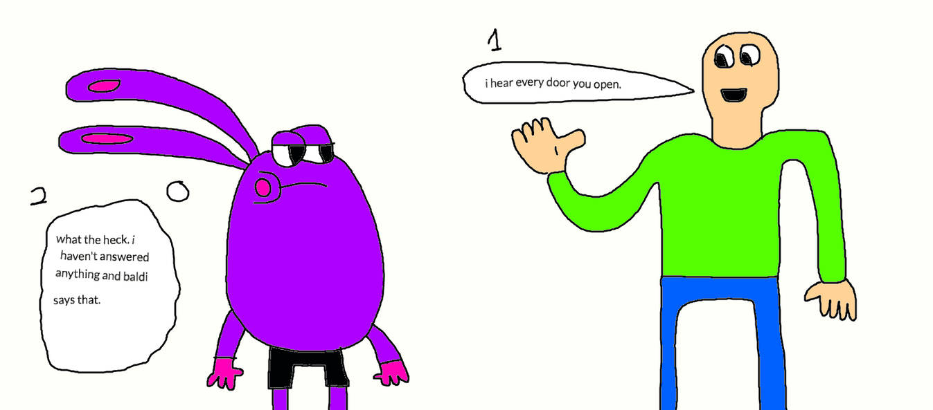baldi has ears by jwilli3642 on DeviantArt