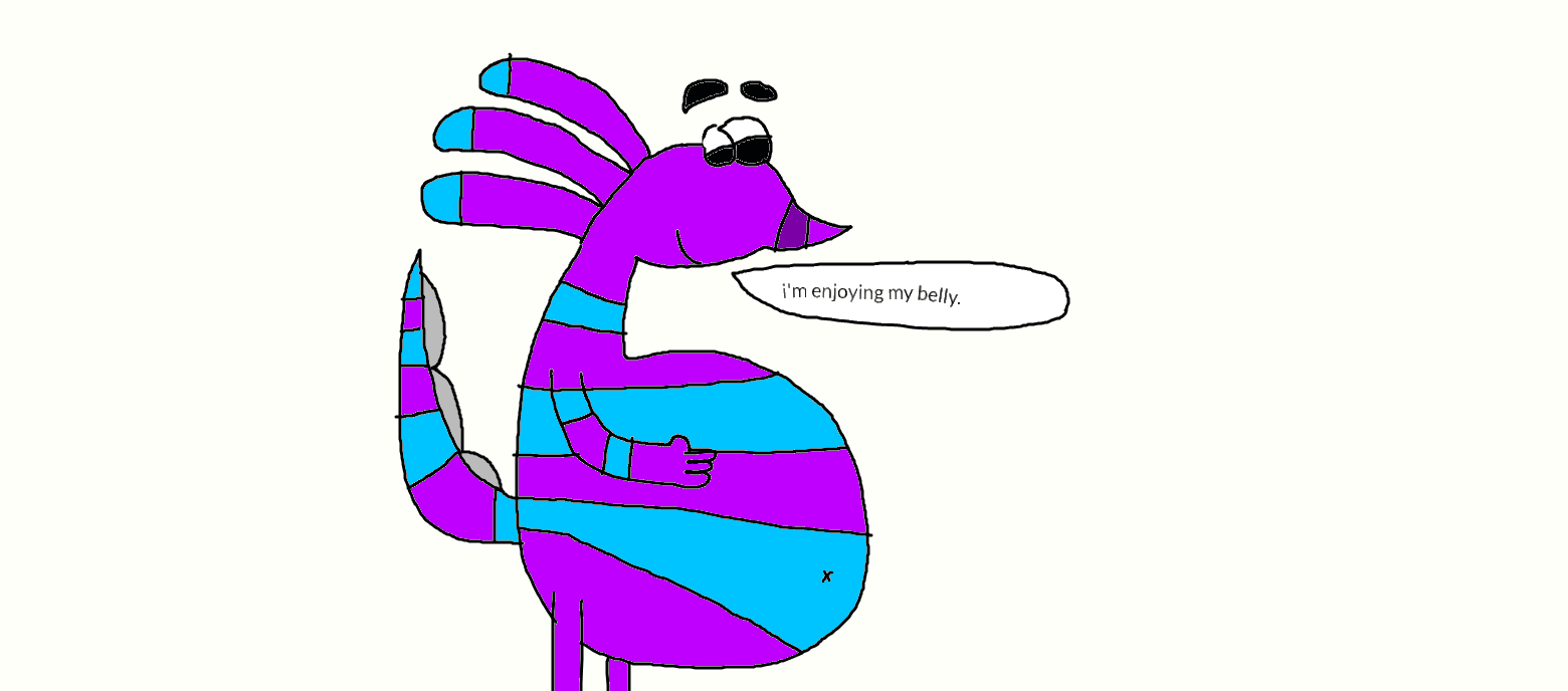 rad chad's enjoying his belly by jwilli3642 on DeviantArt