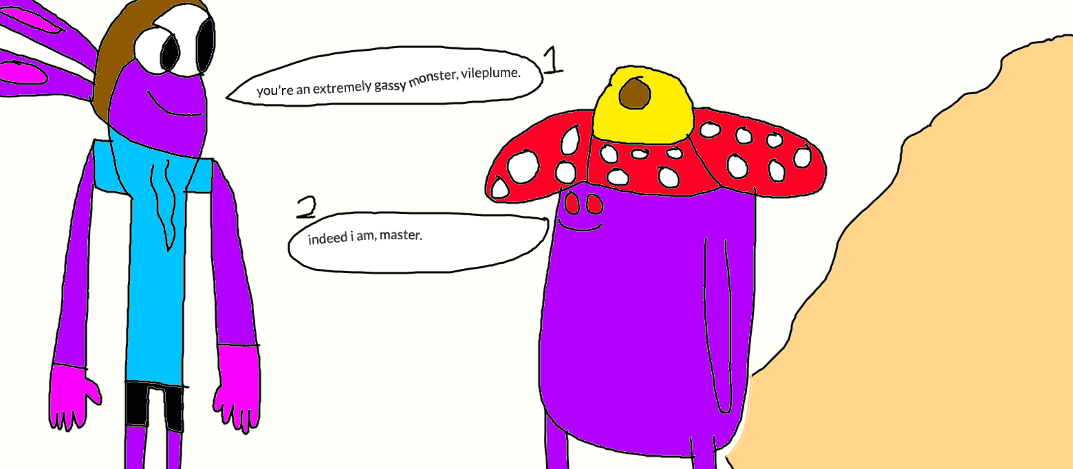 vileplume's an extremely gassy monster by jwilli3642 on DeviantArt