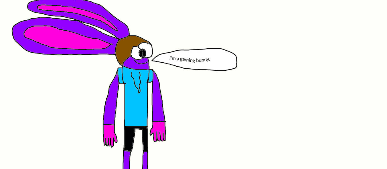 i'm a gaming bunny by jwilli3642 on DeviantArt