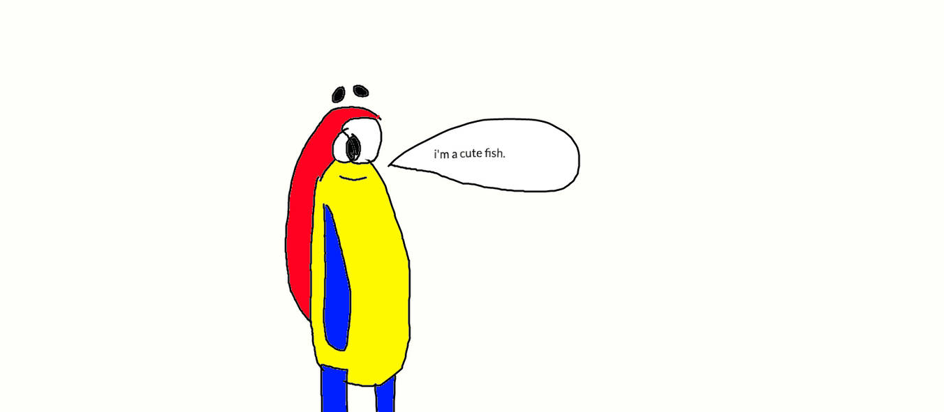 flo yo's a cute fish by jwilli3642 on DeviantArt