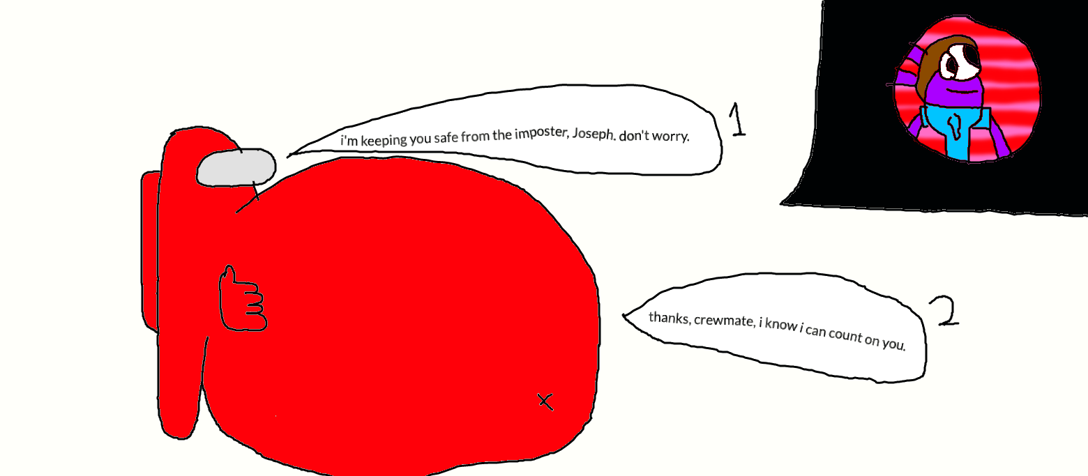 [vore] safe from the imposter by jwilli3642 on DeviantArt