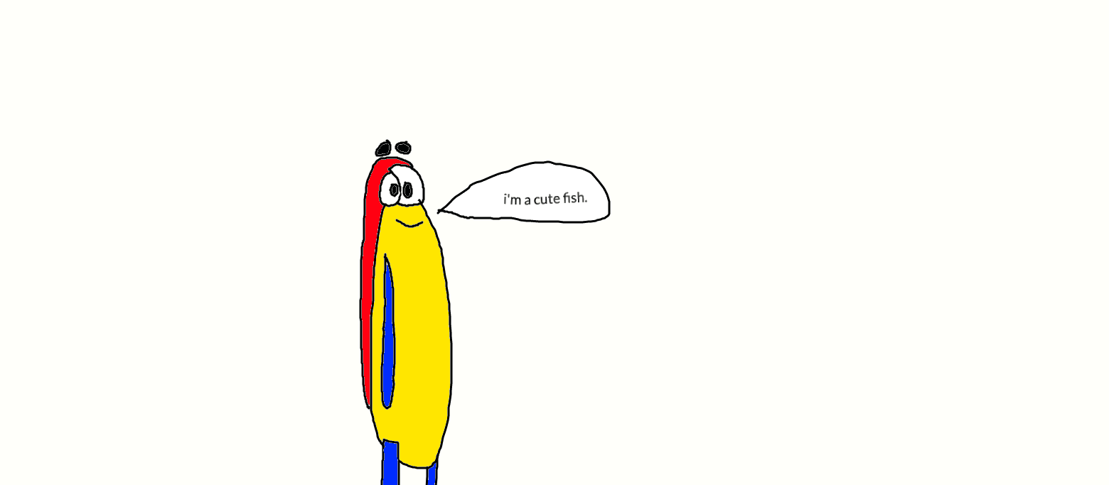 flo yo's a cute fish by jwilli3642 on DeviantArt