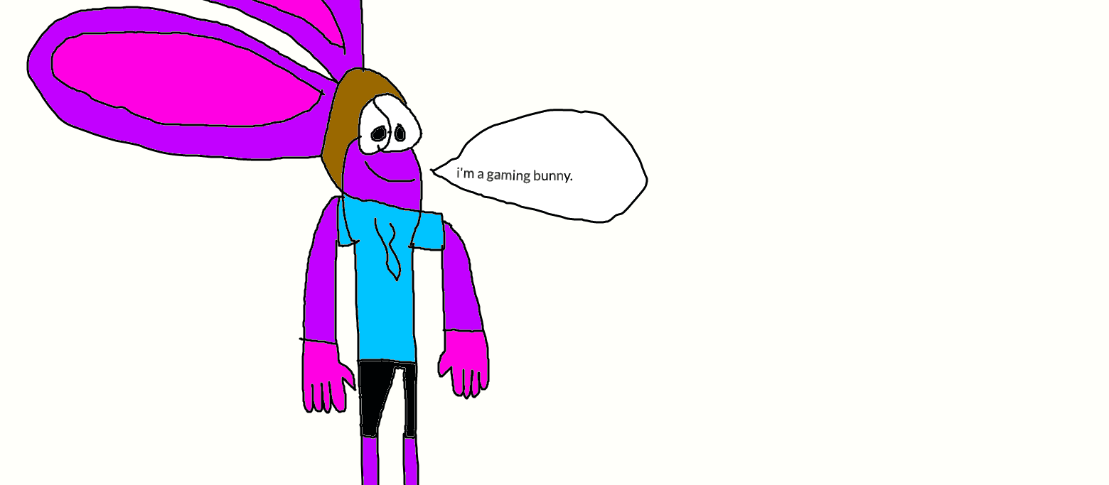 i'm a gaming bunny by jwilli3642 on DeviantArt