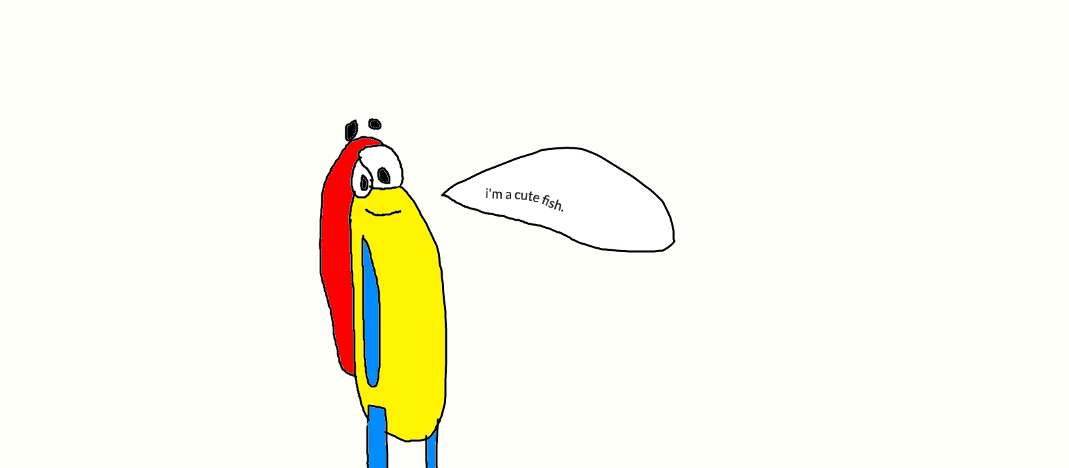 flo yo's a cute fish by jwilli3642 on DeviantArt