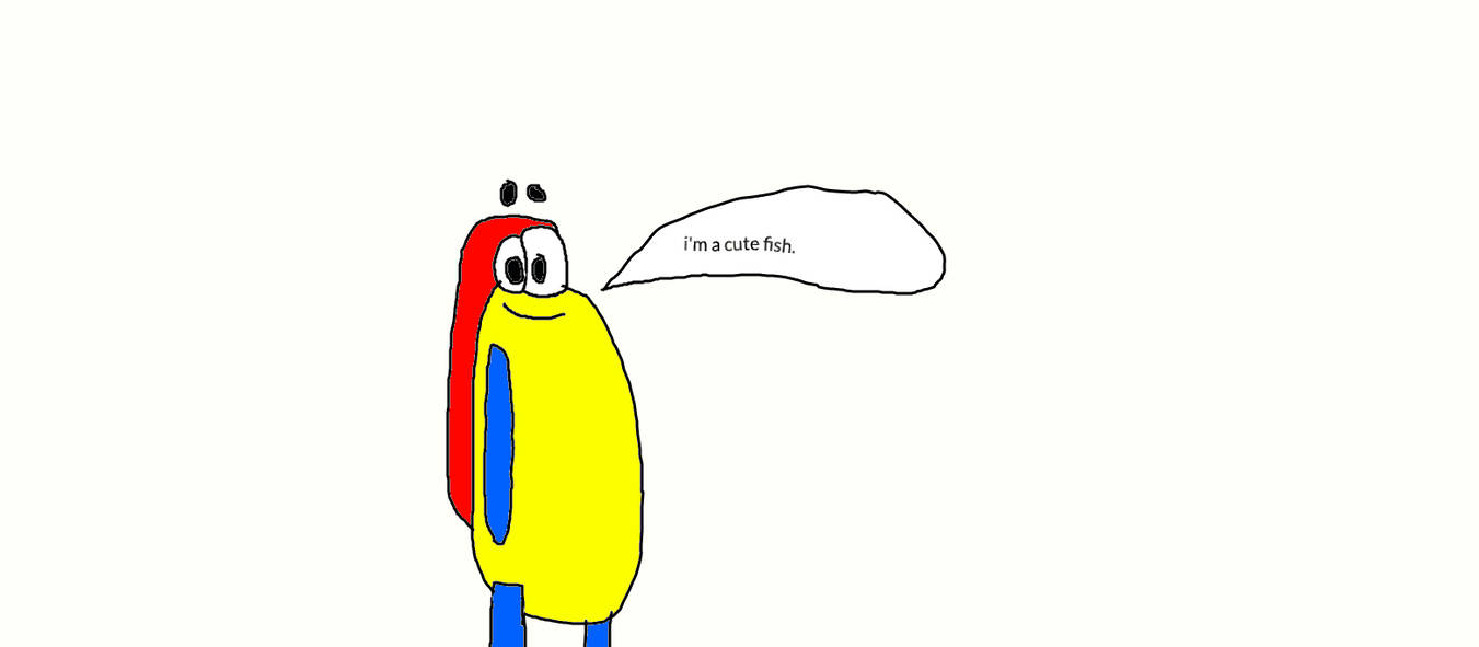 flo yo's a cute fish by jwilli3642 on DeviantArt