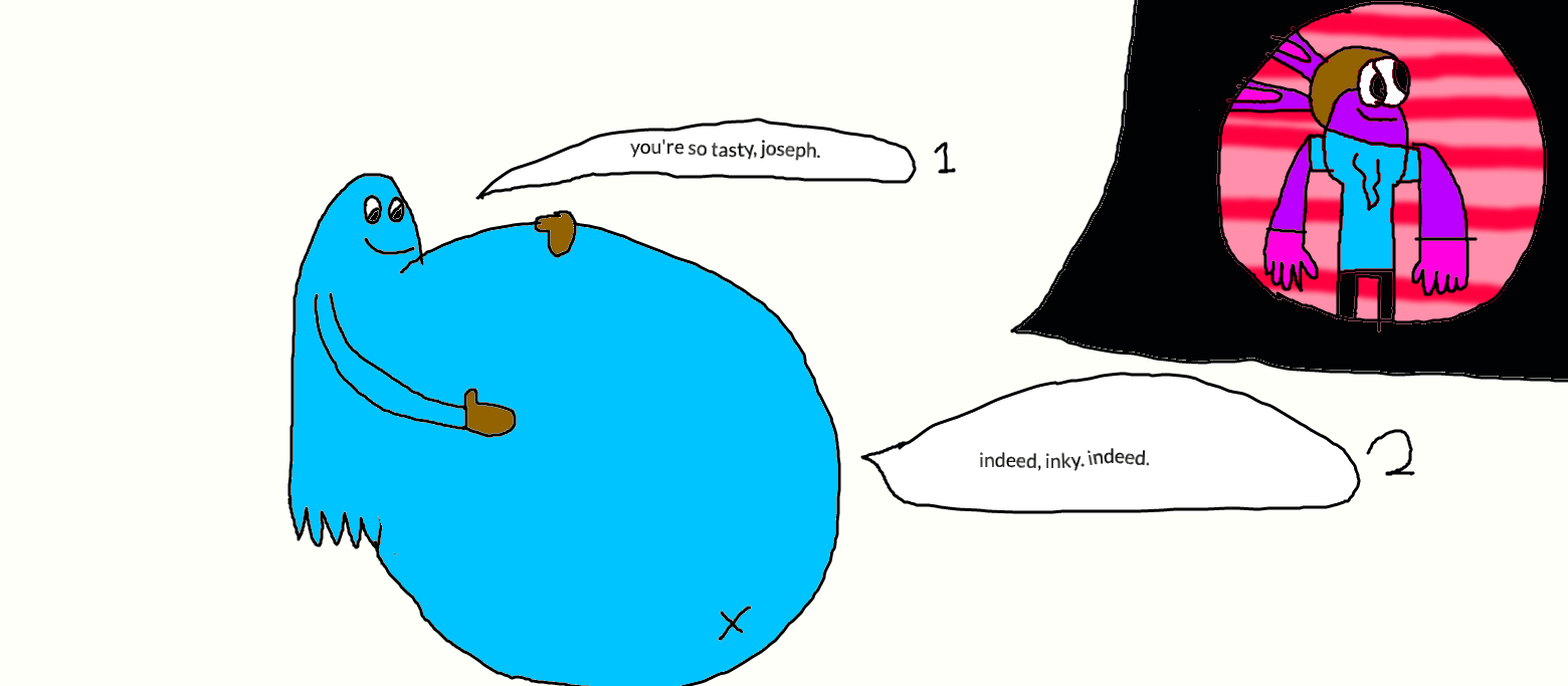 [vore] inky says that i'm tasty by jwilli3642 on DeviantArt