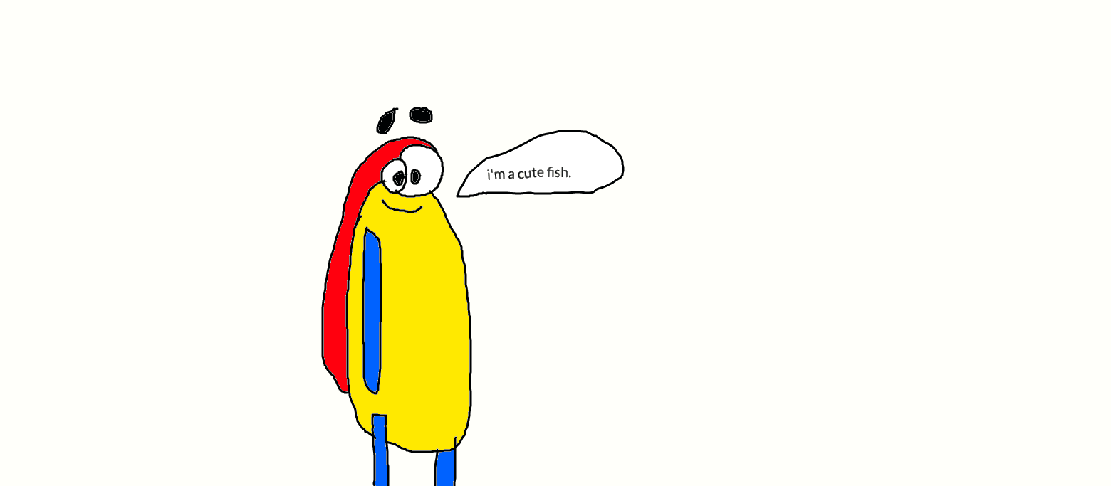 flo yo's a cute fish by jwilli3642 on DeviantArt