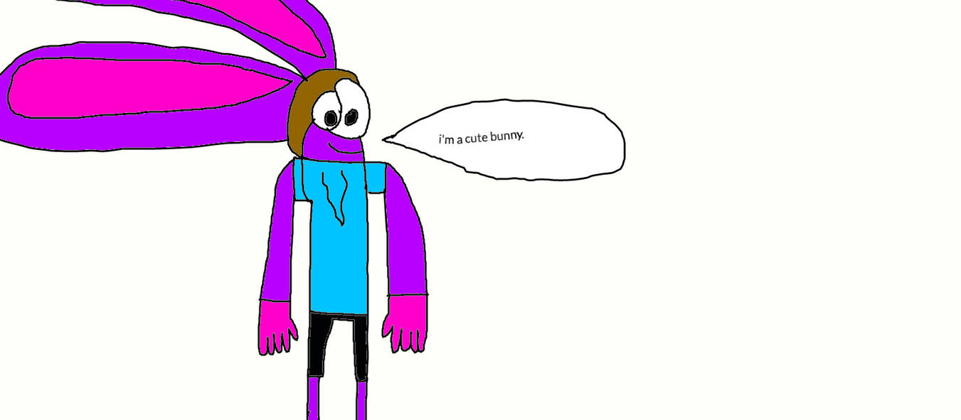 i'm a cute bunny by jwilli3642 on DeviantArt