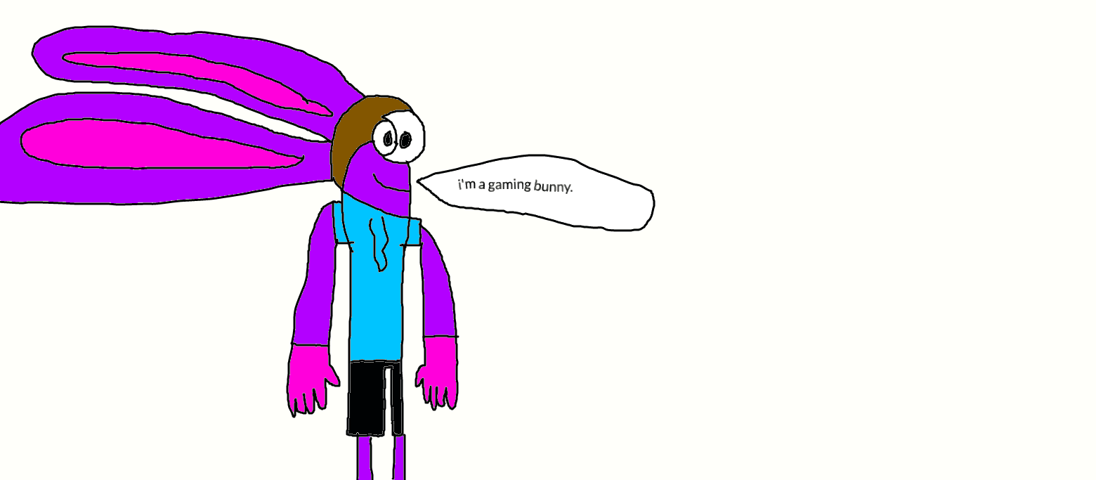 i'm a gaming bunny by jwilli3642 on DeviantArt