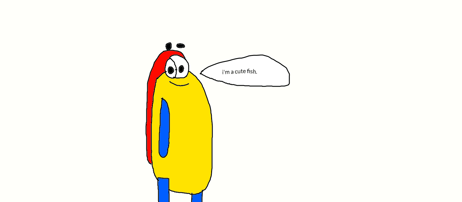 flo yo's a cute fish by jwilli3642 on DeviantArt