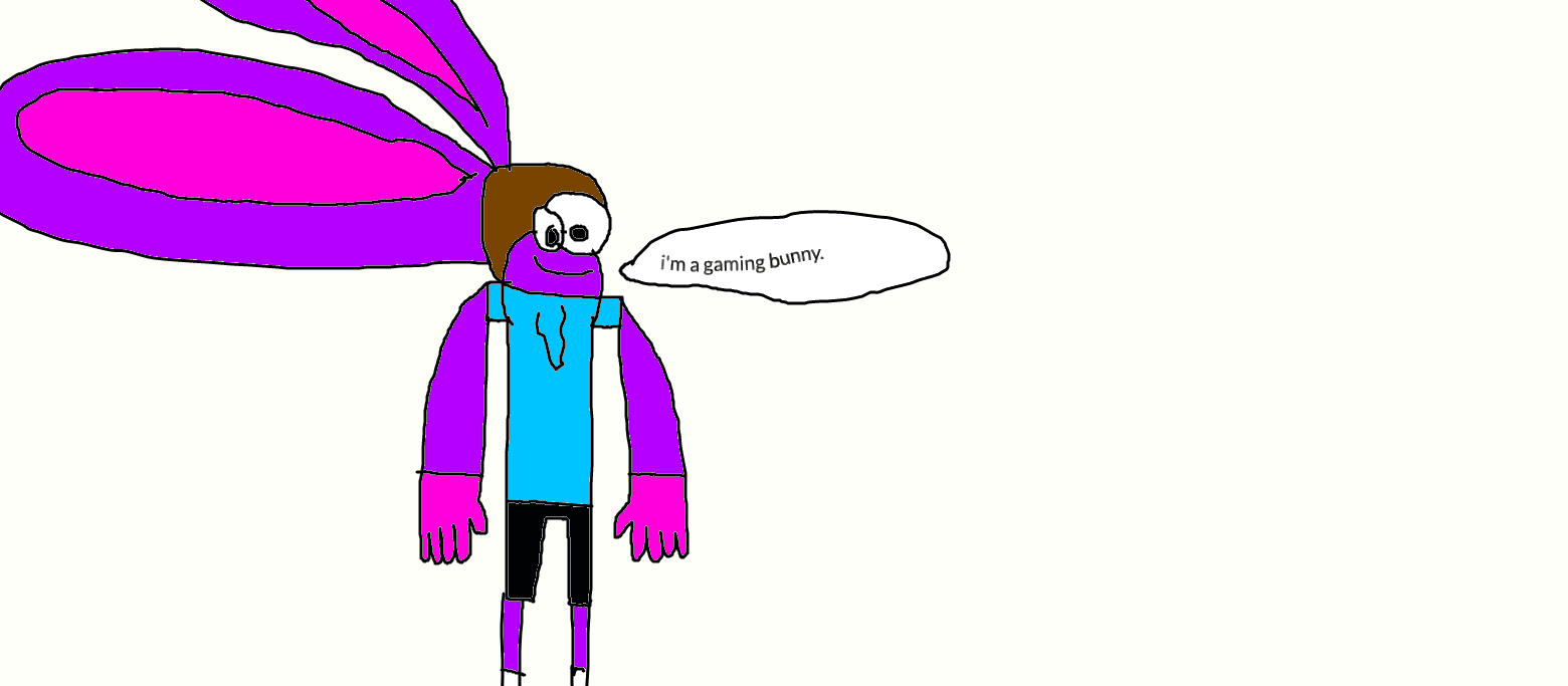 i'm a gaming bunny by jwilli3642 on DeviantArt
