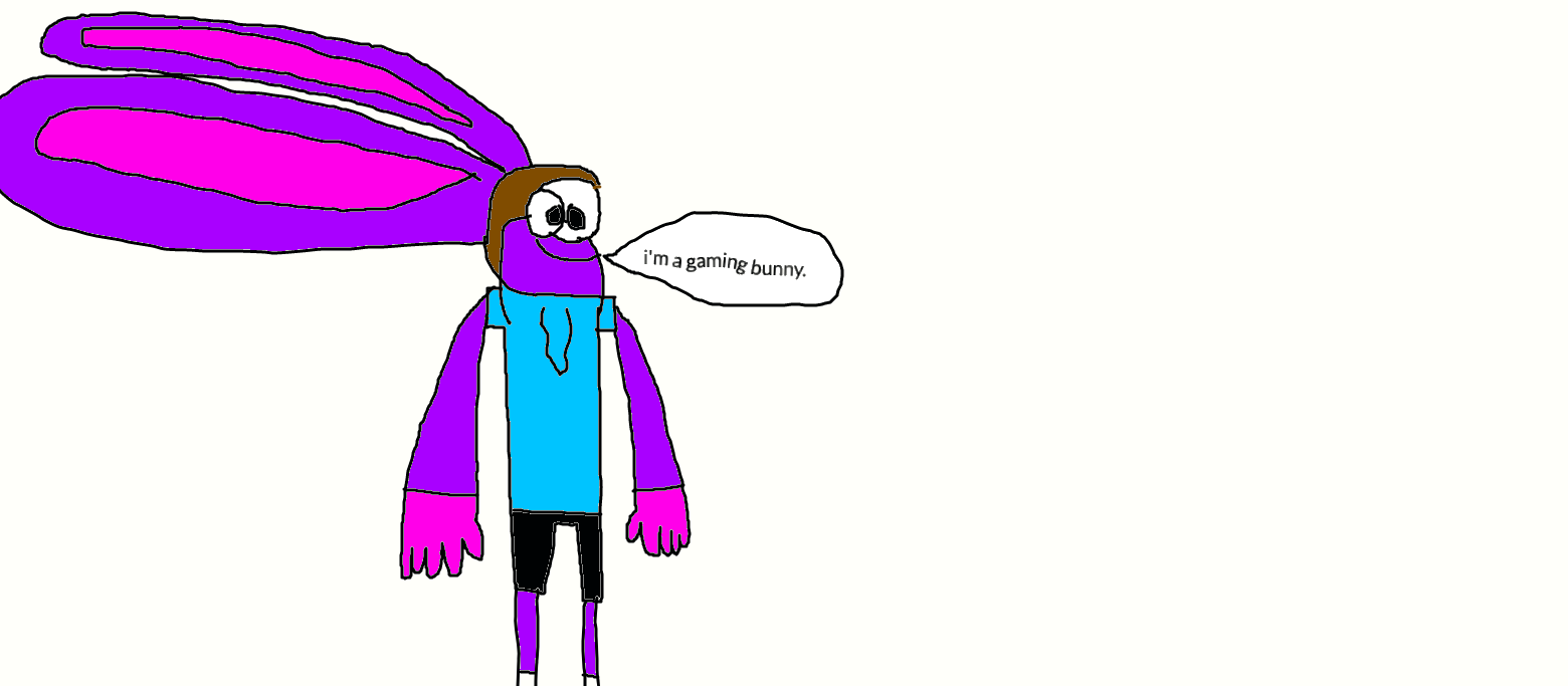i'm a gaming bunny by jwilli3642 on DeviantArt