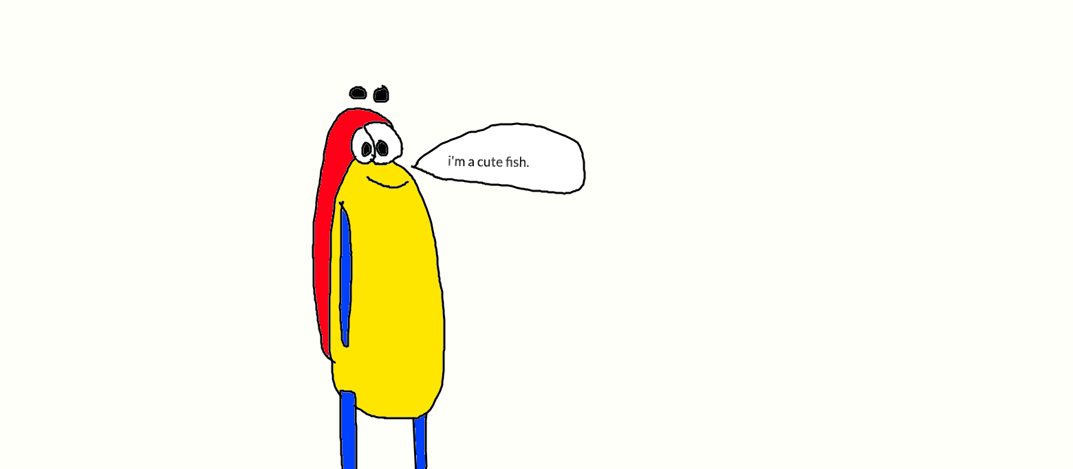 flo yo's a cute fish by jwilli3642 on DeviantArt