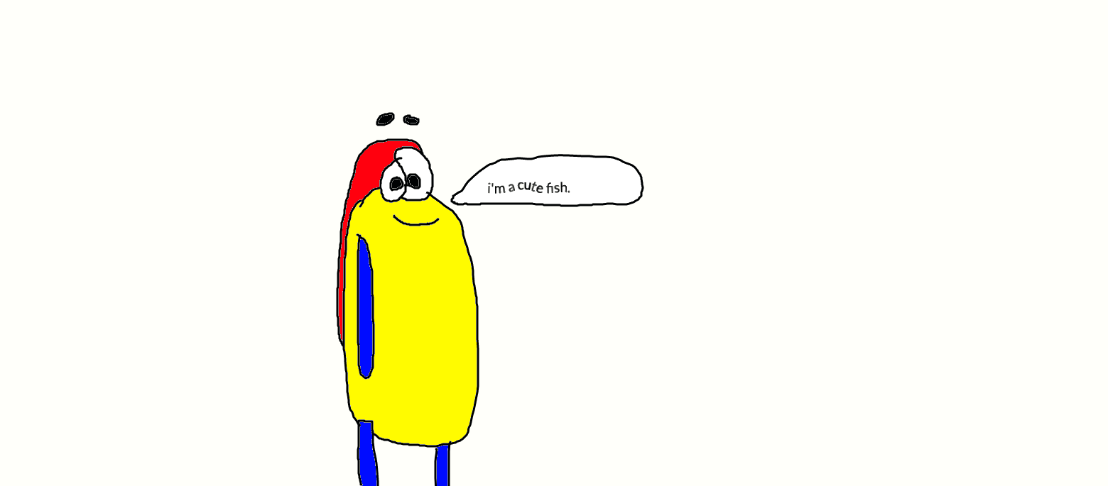 flo yo's a cute fish by jwilli3642 on DeviantArt