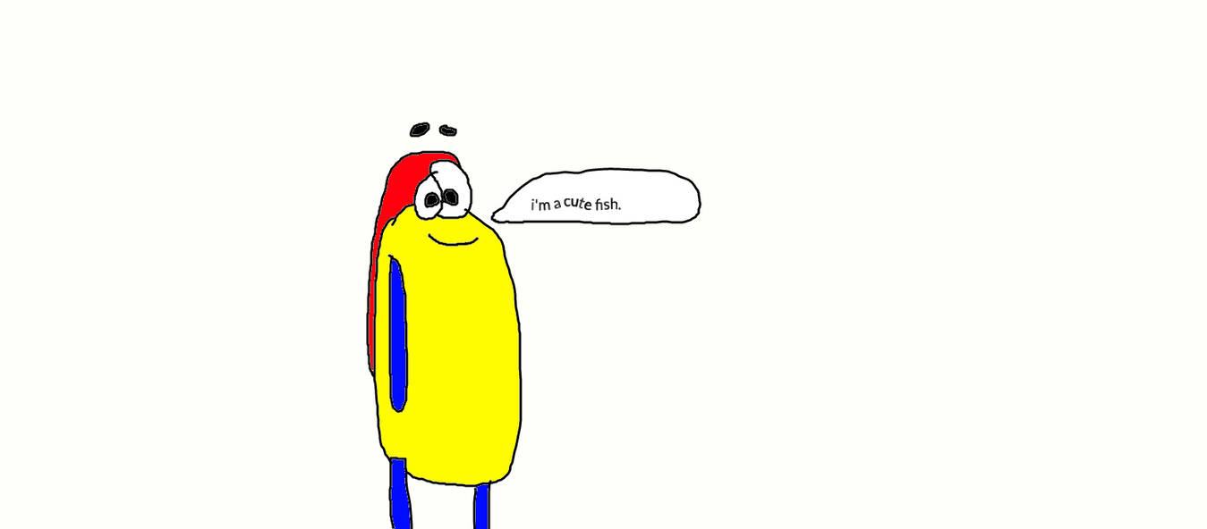 flo yo's a cute fish by jwilli3642 on DeviantArt