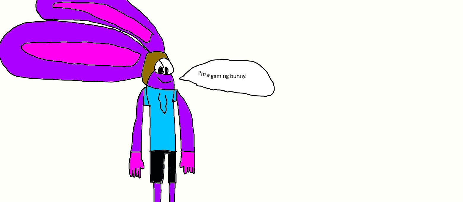 i'm a gaming bunny by jwilli3642 on DeviantArt