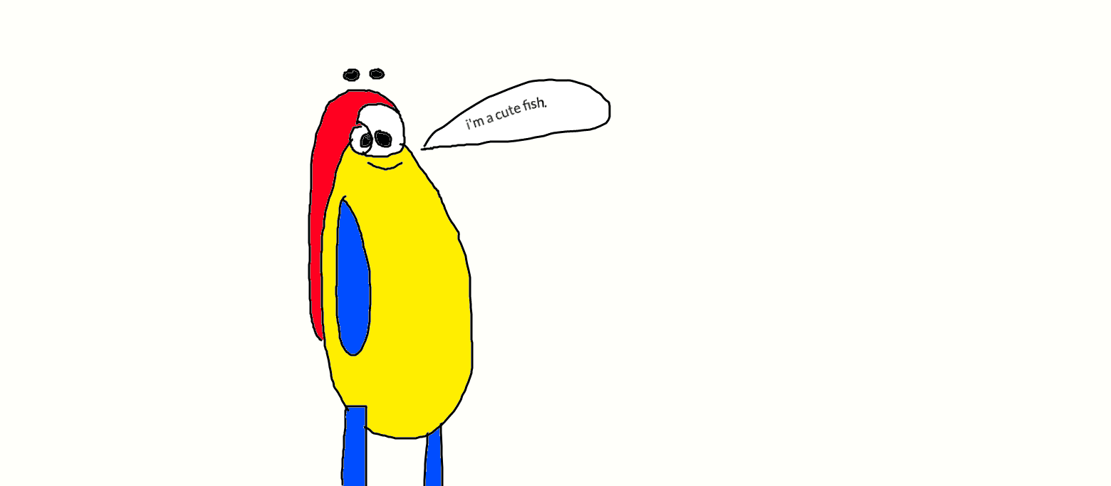 flo yo's a cute fish by jwilli3642 on DeviantArt