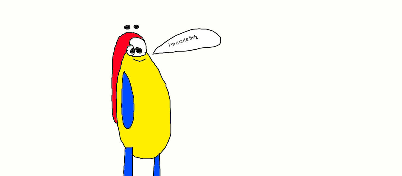 flo yo's a cute fish by jwilli3642 on DeviantArt