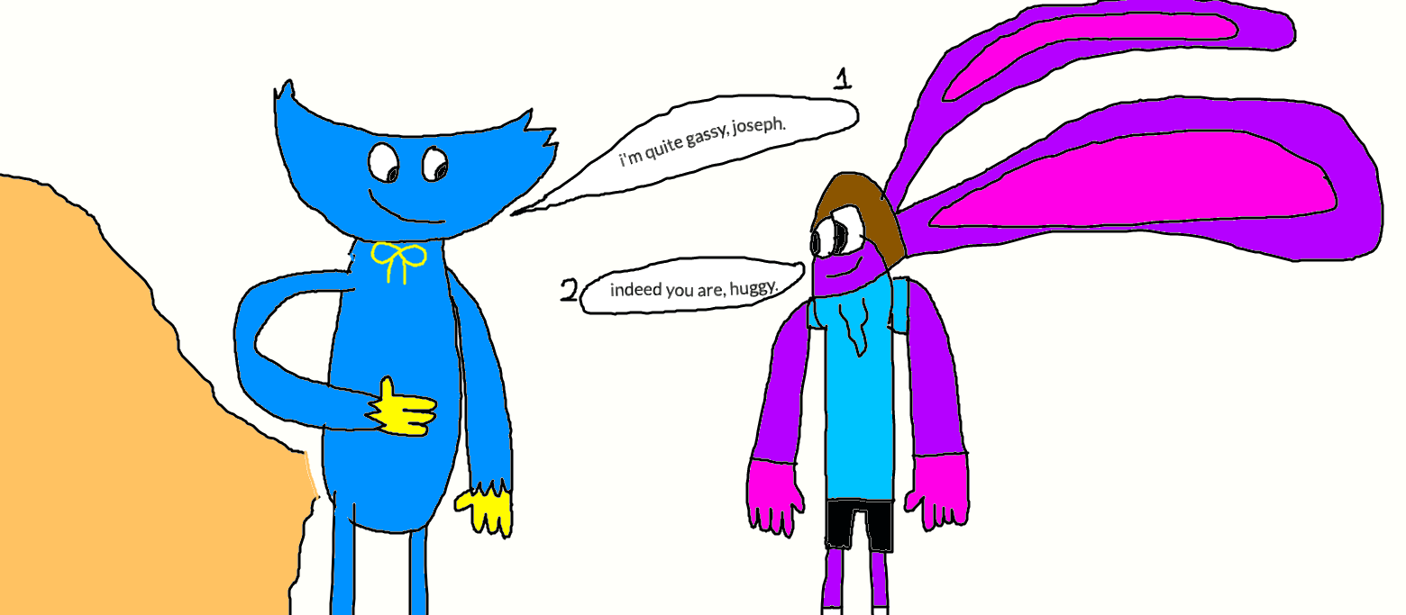 huggy's quite gassy by jwilli3642 on DeviantArt