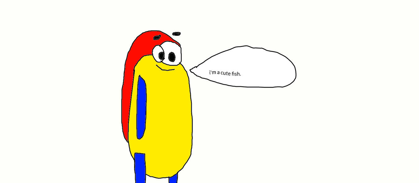flo yo's a cute fish by jwilli3642 on DeviantArt