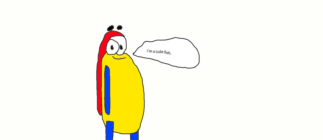 flo yo's a cute fish by jwilli3642 on DeviantArt