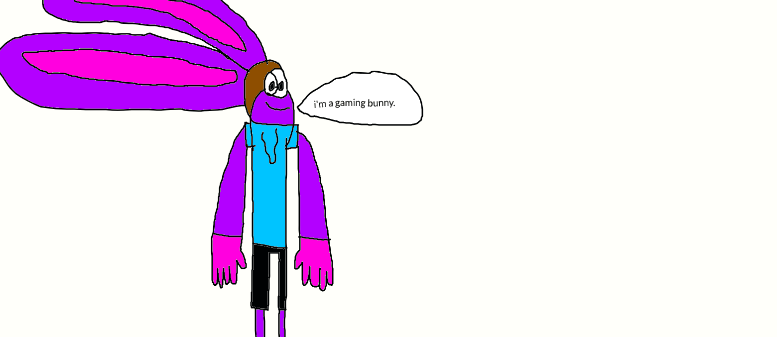 i'm a gaming bunny by jwilli3642 on DeviantArt