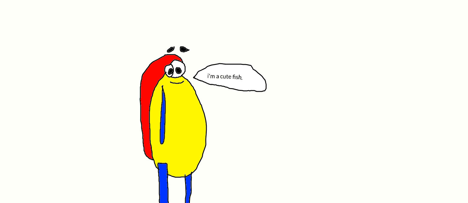 flo yo's a cute fish by jwilli3642 on DeviantArt