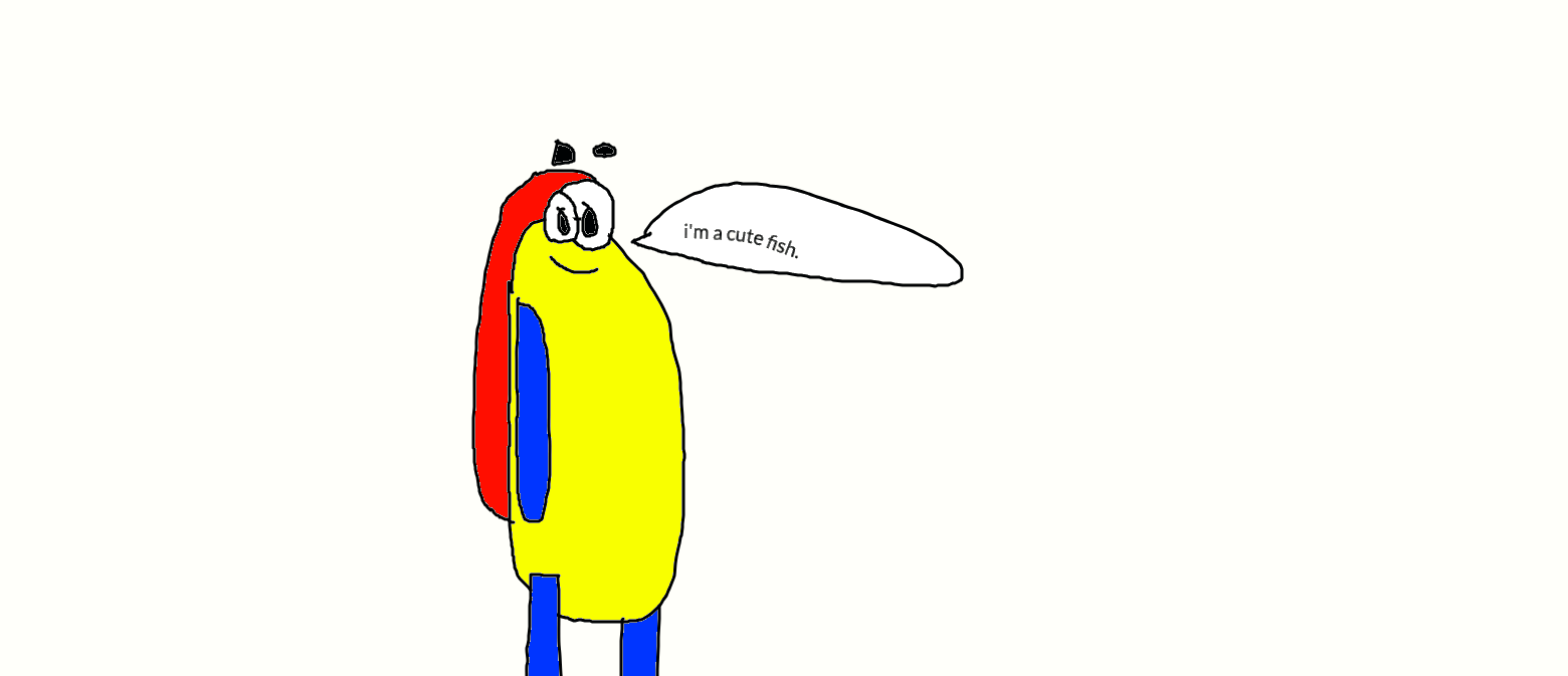 flo yo's a cute fish by jwilli3642 on DeviantArt